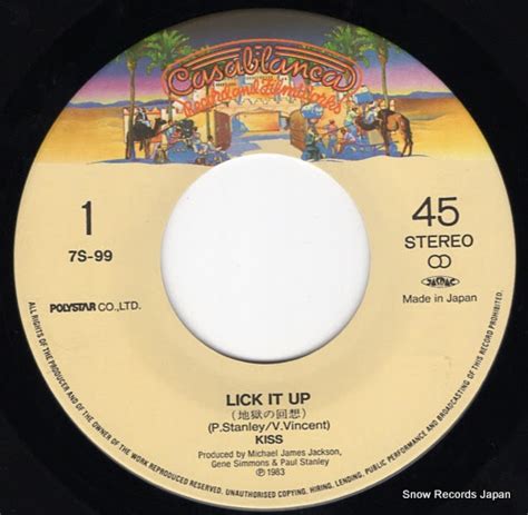 キッス Kiss 地獄の回想 Lick It Up 7s 99スノーレコード・ブログ