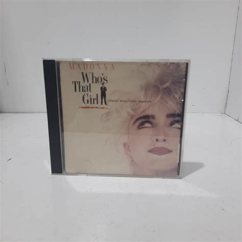 Cd Madonna Whos That Girl Shopee Brasil