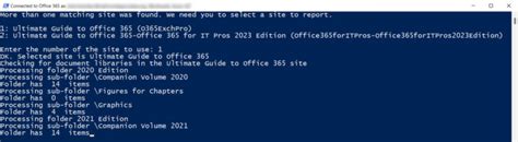 Report SharePoint Site Files Using Graph APIs And PowerShell