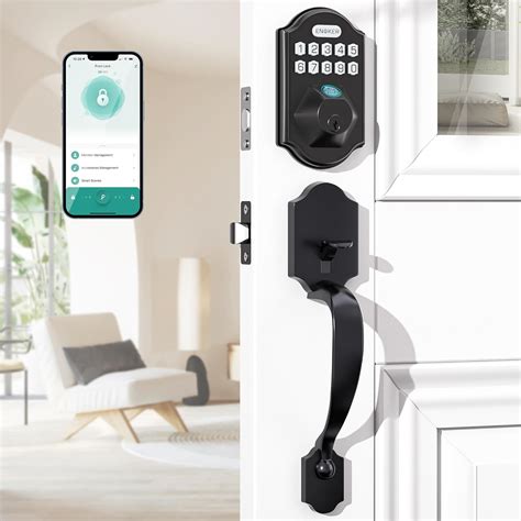 Keyless Entry Front Door Lock Set Enoker Fingerprint Smart Deadbolt