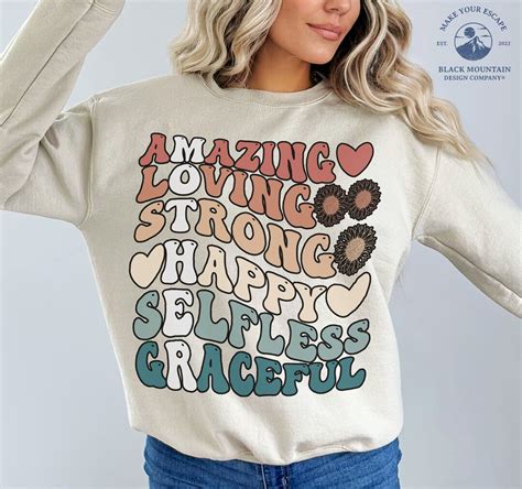 Happy Mothers Day Mesostich Amazing Loving Strong Happy Etsy
