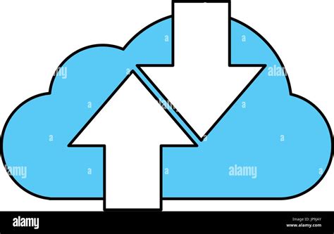 Cloud Data Vector Illustration Stock Vector Image And Art Alamy