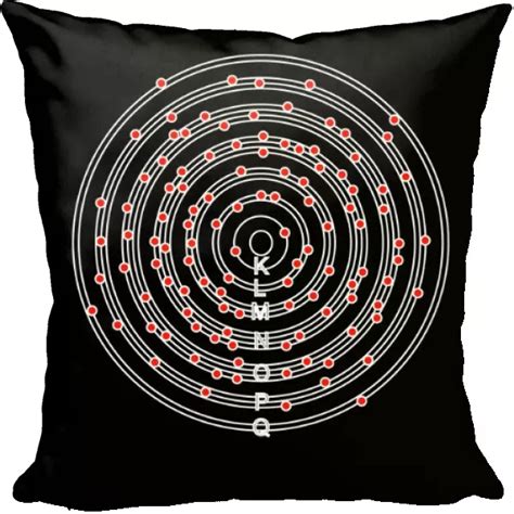 Pillow Of Plutonium Atomic Model Media Storehouse