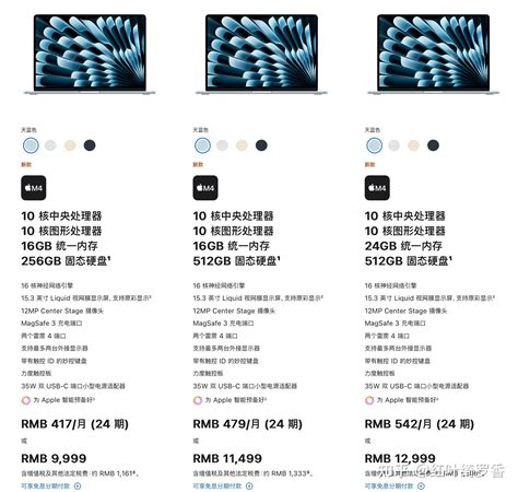 MacBook Air选购策略分析MacBook Air M1 M2 M3 M4到底如何选择性能差别有多大 知乎