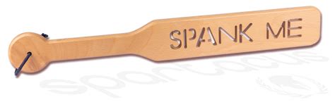 Spank Me Zelkova Wood Paddle Custom Collars Usa
