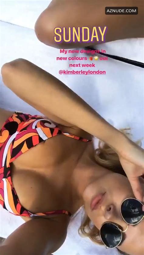 Kimberley Garner Nip Slip In Instagram Story Aznude