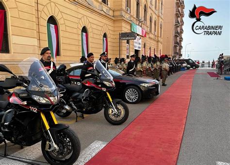 Trapani 208° Anniversario Della Fondazione Dellarma Dei Carabinieri