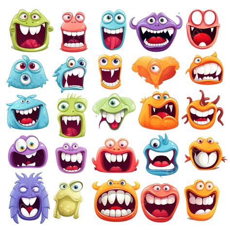 Plantillas De Caras De Monstruos Para Imprimir Disfraz Carnaval