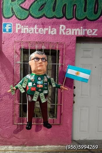 Así Es La Piñata Del Tata Martino Que Ridiculizó Su Fracaso Con México