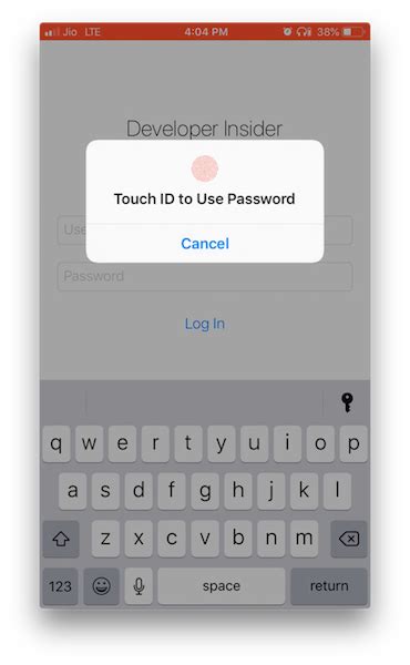 ios12 — password autofill automatic strong password and security code