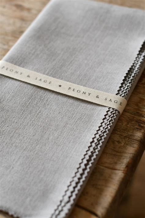 Light Gray Brushed Linen Suitable For Curtains Blinds And Upholstery £