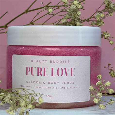 Pure Love Glycolic Body Scrub Beauty Buddiess