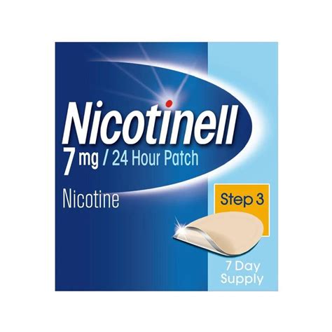 Nicotinell 24 Hour Patches 7mg Step 3 Support