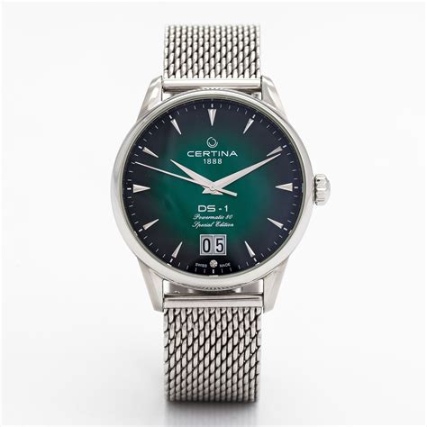 Certina, DS-1 Big Date, armbandsur, 41 mm. - Bukowskis
