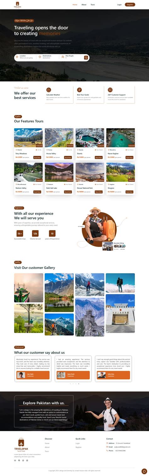 Mernstack Travelapp Reactjs Nodejs Webdevelopment Junaid Hassan