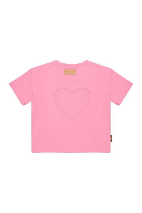 Girl Bear T Shirt Pink The Madlen Store