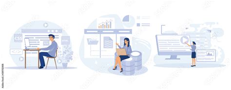 Website Architecture Concept Web Development Php And Mysql Cms