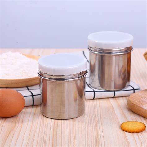 【臺灣現貨】不鏽鋼撒粉器 卡布奇諾 咖啡奶泡細網紗撒粉罐筒 巧克力可可粉盅 蝦皮購物