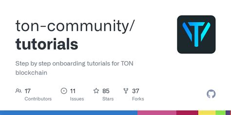 Issues Ton Community Tutorials GitHub