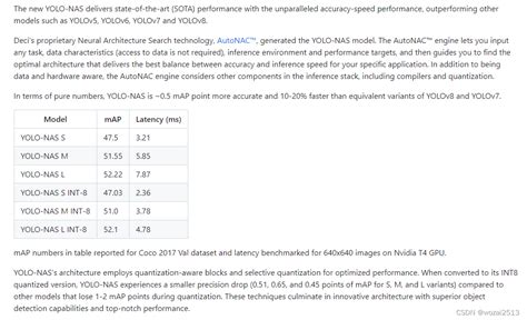 Yolo Nas 初步体验yolo Nas Github Csdn博客