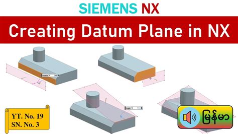 Siemens Nx How To Create Datum Plane In Nx Nx Tutorial Nx 12