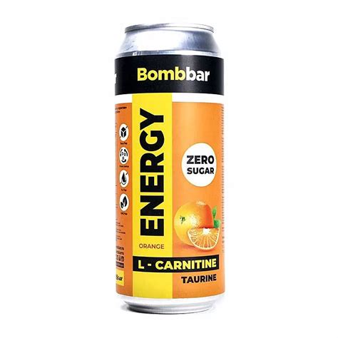 Энергетический напиток Bombbar energy orange l-carnitine | отзывы