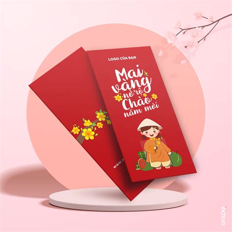 Lì xì họa tiết truyền thống hay hiện đại