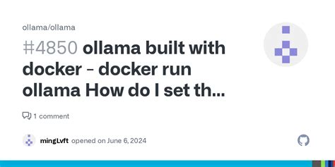 Ollama Built With Docker Docker Run Ollama How Do I Set The N Gpu