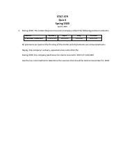 STAT 479 S20 Quiz 6 Solution Pdf STAT 479 Quiz 6 Spring 2020 April 21