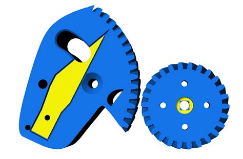 Ercf Erec Encoder Mounted Filament Cutter Gears With Integrated