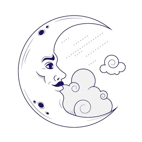 Página 4 Imágenes De Dibujo Fase Lunar Descarga Gratuita En Freepik