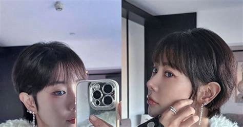 클라라 中 가더니 이미지 확 달라졌네 시크한 ‘숏컷