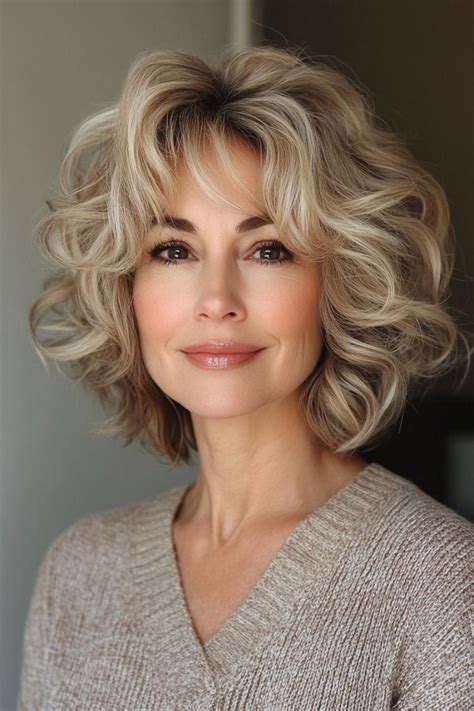 34 Stunning Short Curly Hairstyles For Older Women To Rock In 2024