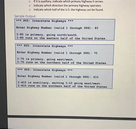 solved project specifications write a program that will
