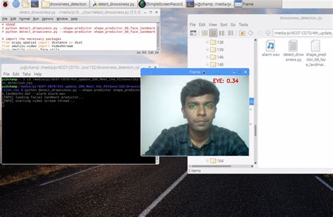 A Smart Driver Monitoring System Using Raspberry Pi With Open Cv