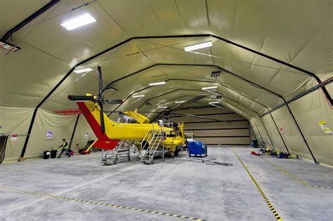 Nhv Offshore Helicopter Hangar Rubb Uk