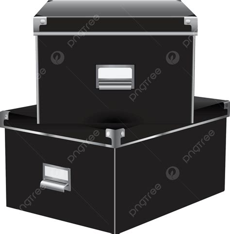 Two Office Container Vector File Paper Vector Vector File Paper Png