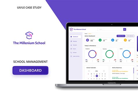 School Dashboard Design Behance