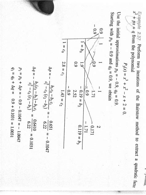 bairstow method pdf