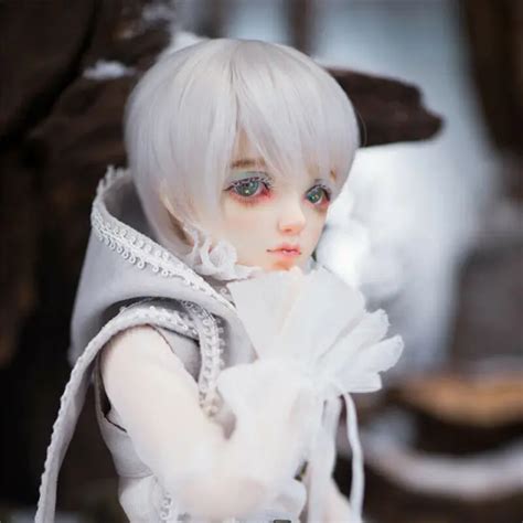 1 4 BJD DOLL Naked Nude Male Babe Resin Ball Jointed Eyes Face Makeup