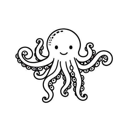 문어 색칠 공부 Kr에서 무료 색칠 공부