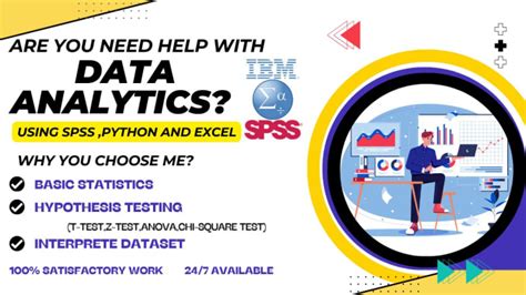 Do Advanced Statistical Analysis By Using Spss And Python By