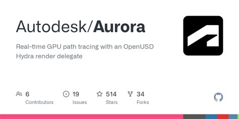 github autodesk aurora real time gpu path tracing with an openusd