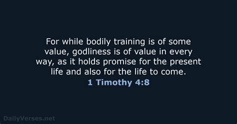 July 7 2022 Bible Verse Of The Day ESV 1 Timothy 4 8