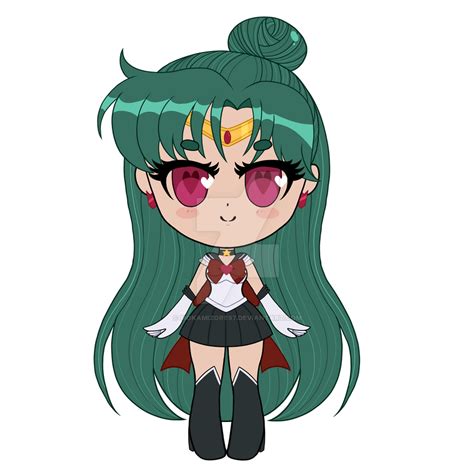 Chibi Sailor Pluto Super Form By Mokamizore97 On Deviantart