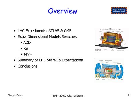 Ppt Sensitivity Of The Lhc Experiments To Powerpoint Presentation