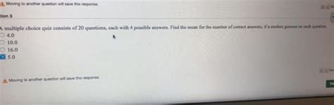 Solved Question 2 Of 9 Question 2 1 Points Saved A Pet Chegg Com