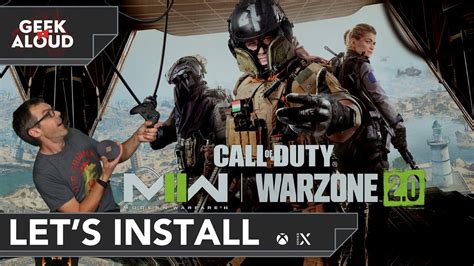 Let's Install - Call of Duty: Warzone 2.0 [Xbox Series X] - YouTube