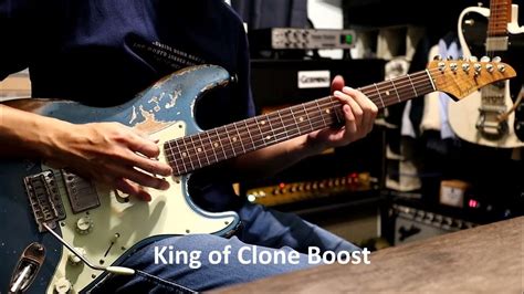 Boost Pedals Comparison 68 Pedals King Of Clone Vs Klon Clone Youtube