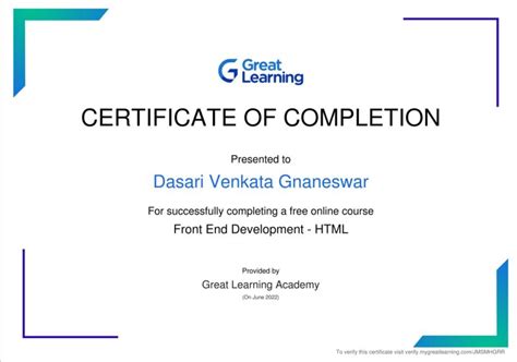Dasari Venkata Gnaneswar On Linkedin Html Learning Share Frontend